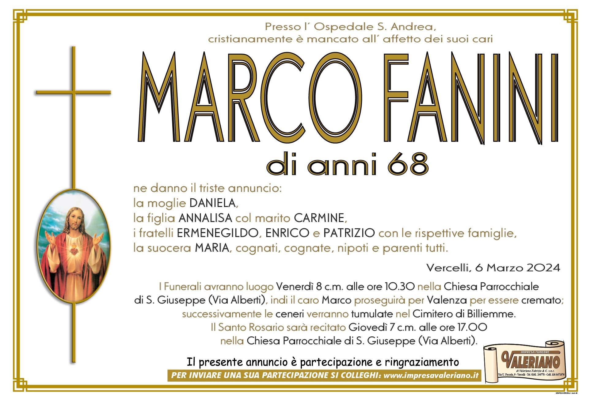 MARCO FANINI - VercelliOggi.it